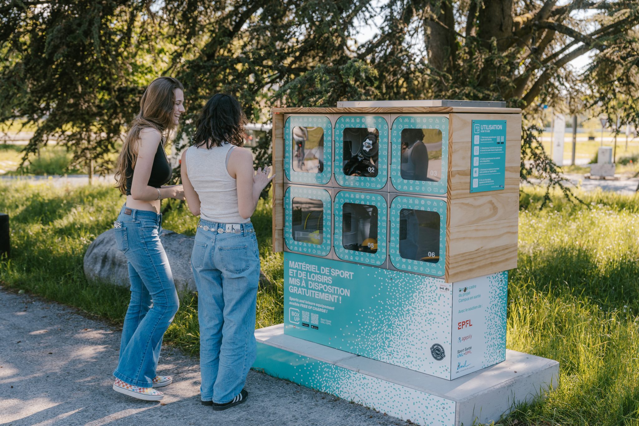 Leisure activities and BoxUp ‒ Sports ‐ EPFL