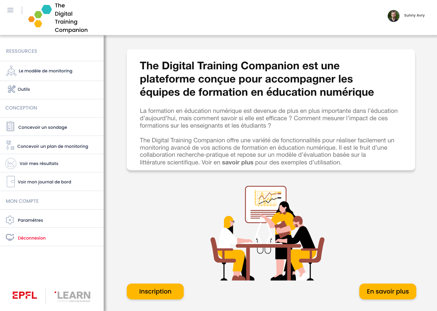 Le Digital Training Companion ‒ Initiatives pédagogiques ‐ EPFL