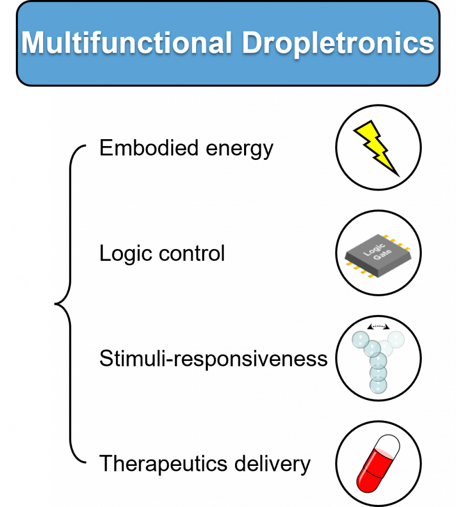 Multifunctional Dropletronics ‒ BION ‐ EPFL