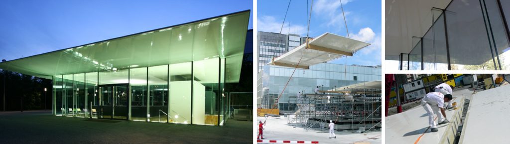 Novartis Campus entrance building ‒ CCLAB ‐ EPFL