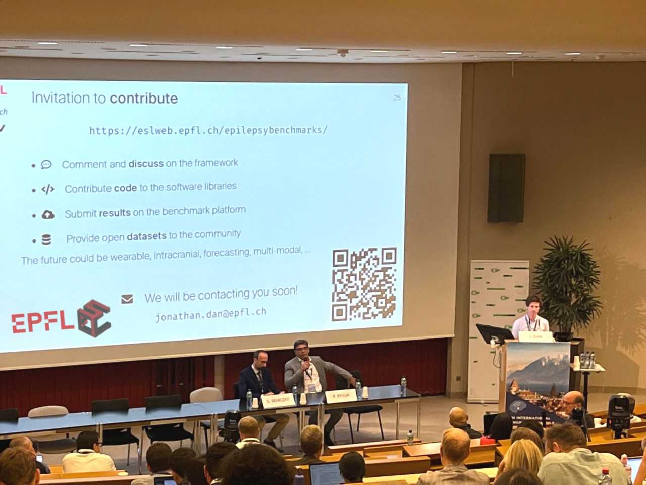 New framework for Epilepsy Benchmarks presented at MHDTE ‒ ESL ‐ EPFL