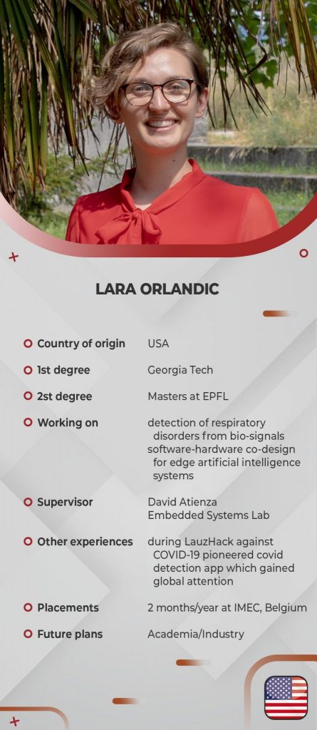 School of Engineering award for Lara Orlandic ‒ ESL ‐ EPFL