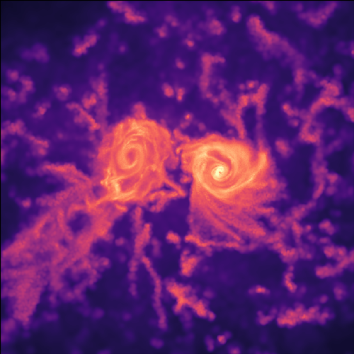 Cosmological hydrodynamic simulations ‒ GALSPEC ‐ EPFL