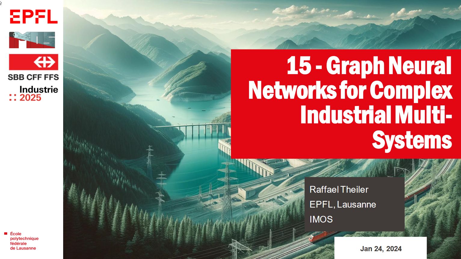 Graph Neural Networks for Complex Industrial Multi-Systems ‒ IMOS ‐ EPFL