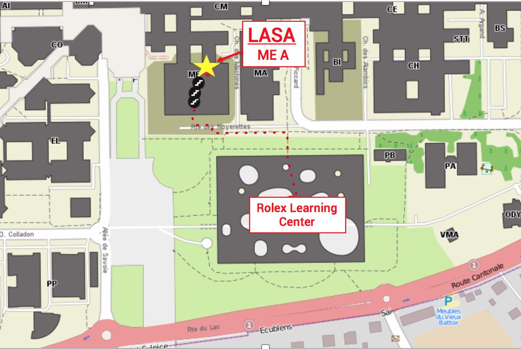 Arriving to LASA ‒ LASA ‐ EPFL