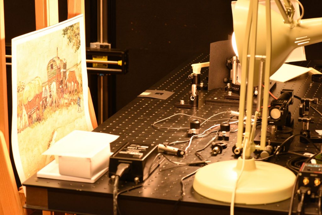 Acquiring hyperspectral images with an interferential camera ‒ LCAV ‐ EPFL