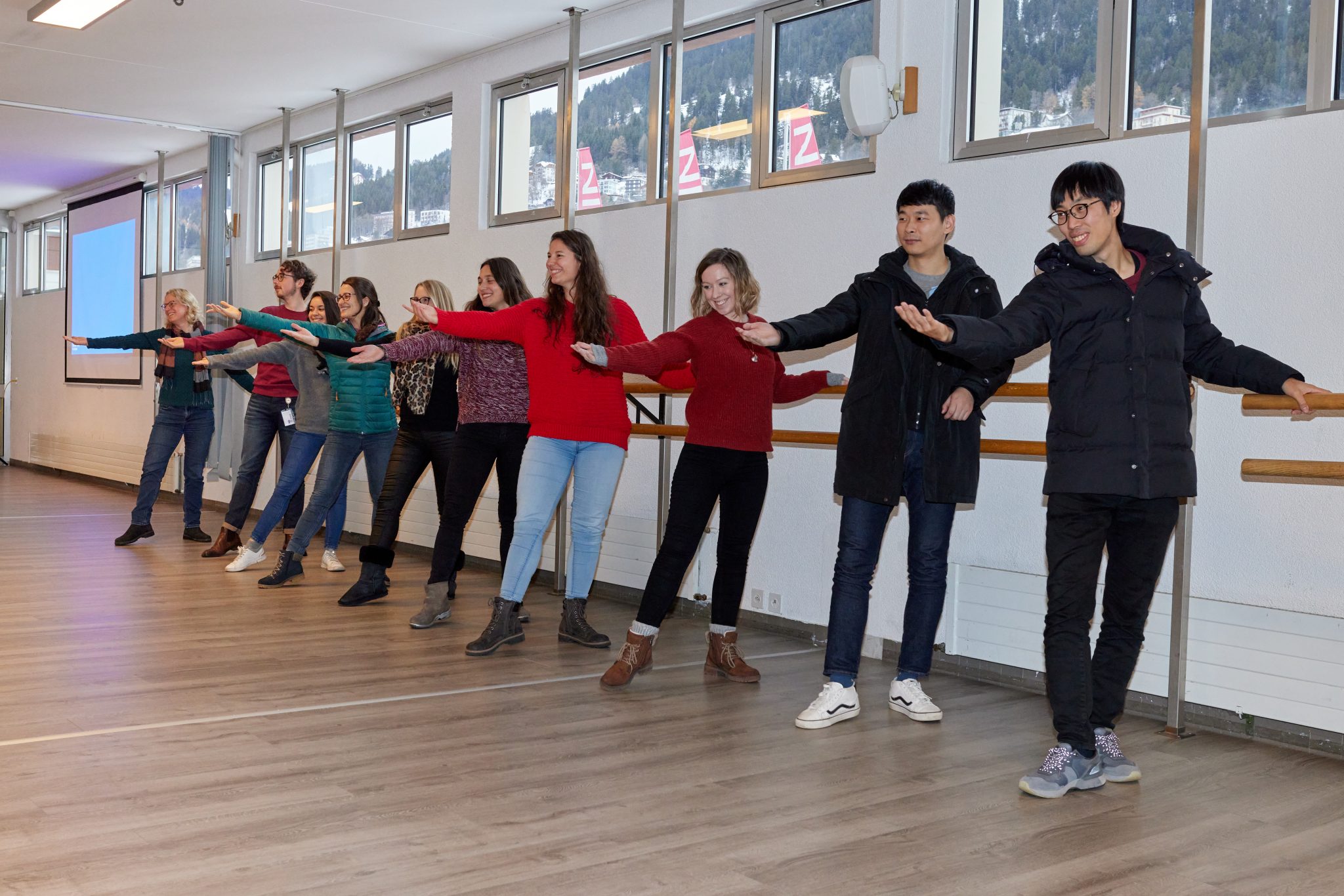 Retreat and curling, Leysin – December 15th, 2022 ‒ LEV ‐ EPFL