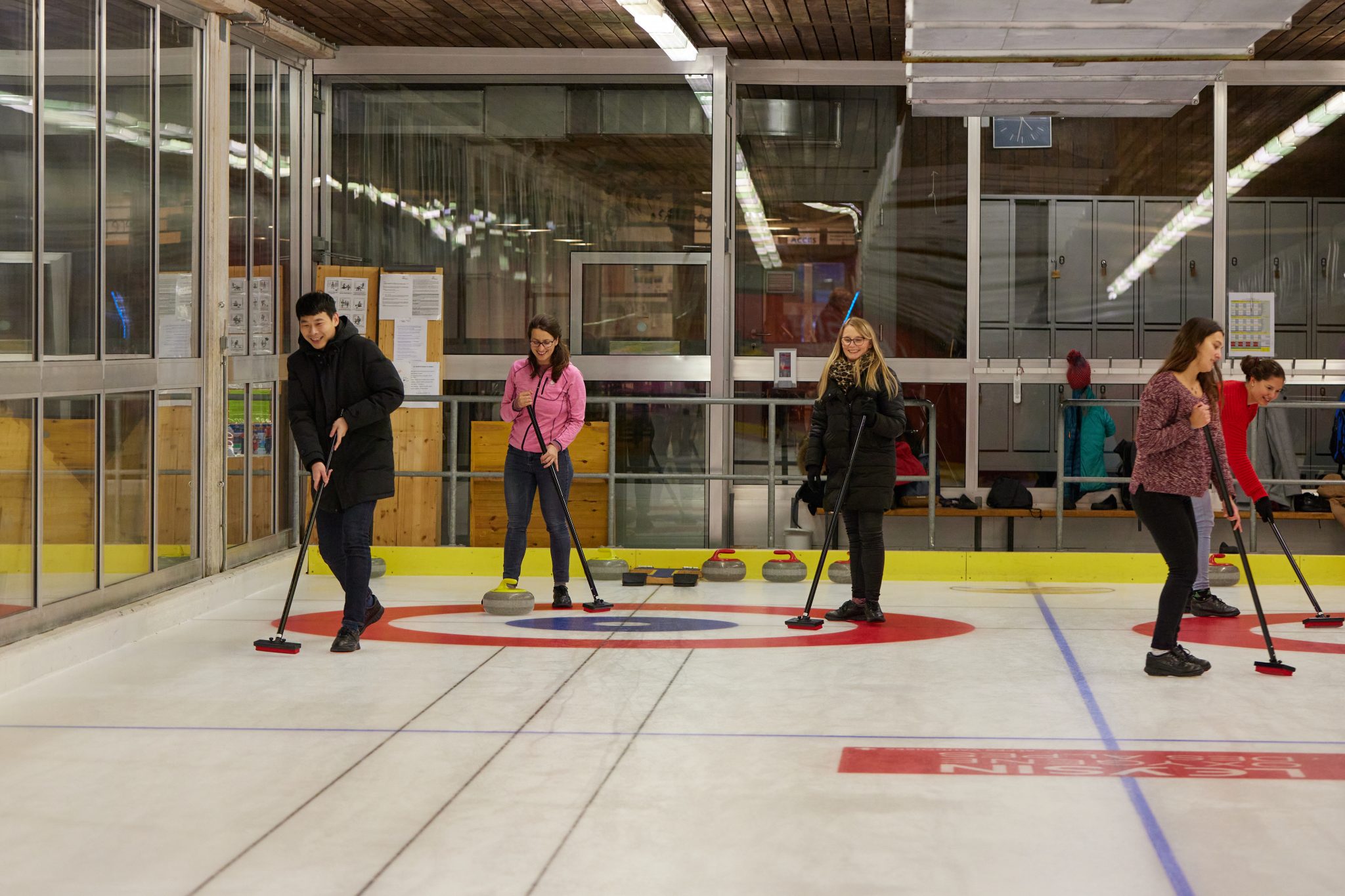 Retreat and curling, Leysin – December 15th, 2022 ‒ LEV ‐ EPFL