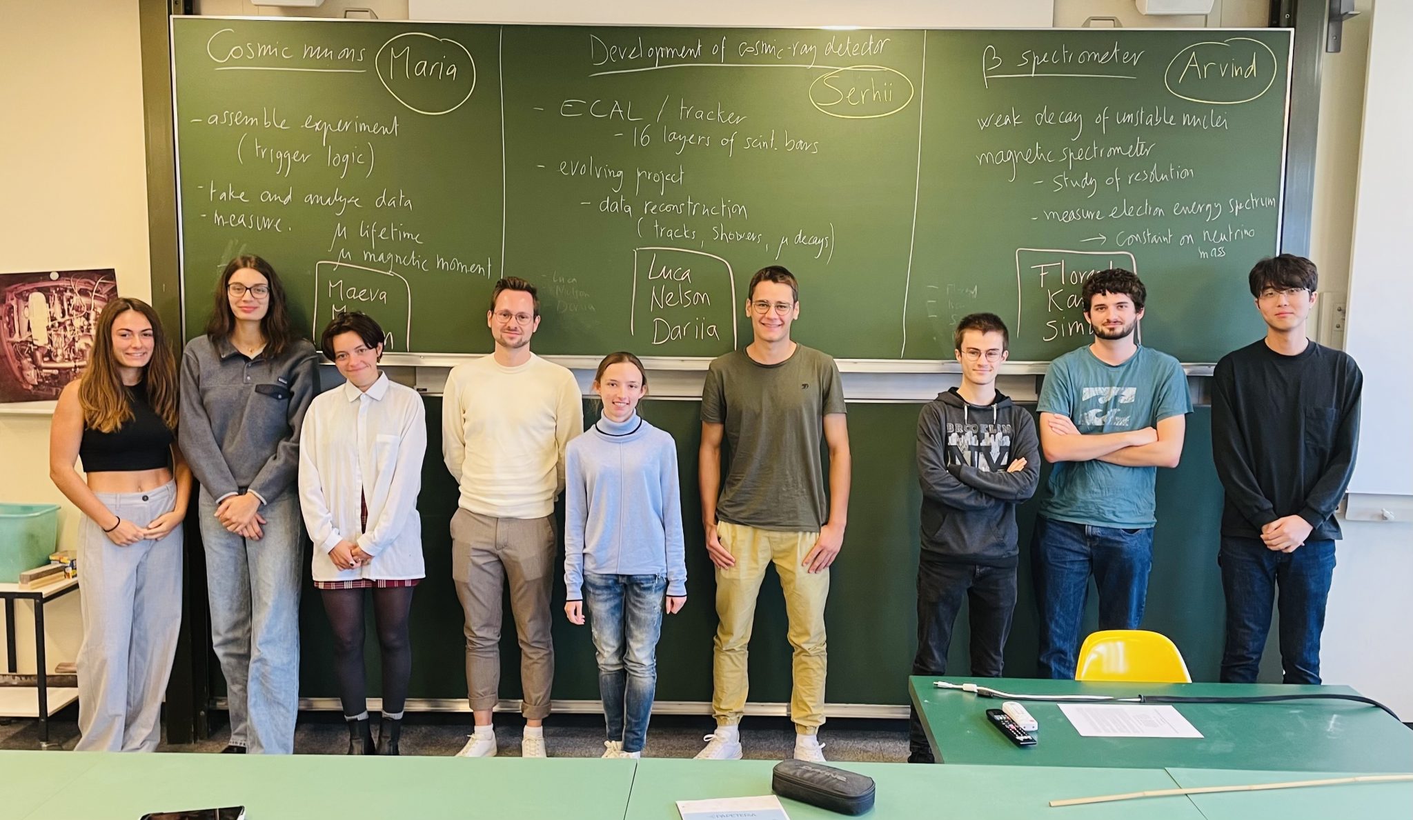 Welcome to the new students in the fall semester! ‒ LPHE ‐ EPFL