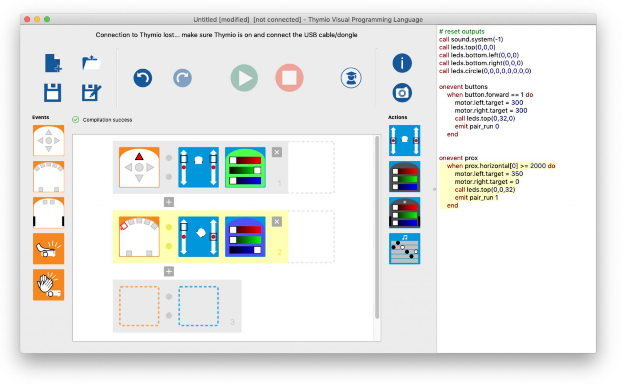 Visual Programming Language ‒ mobots ‐ EPFL