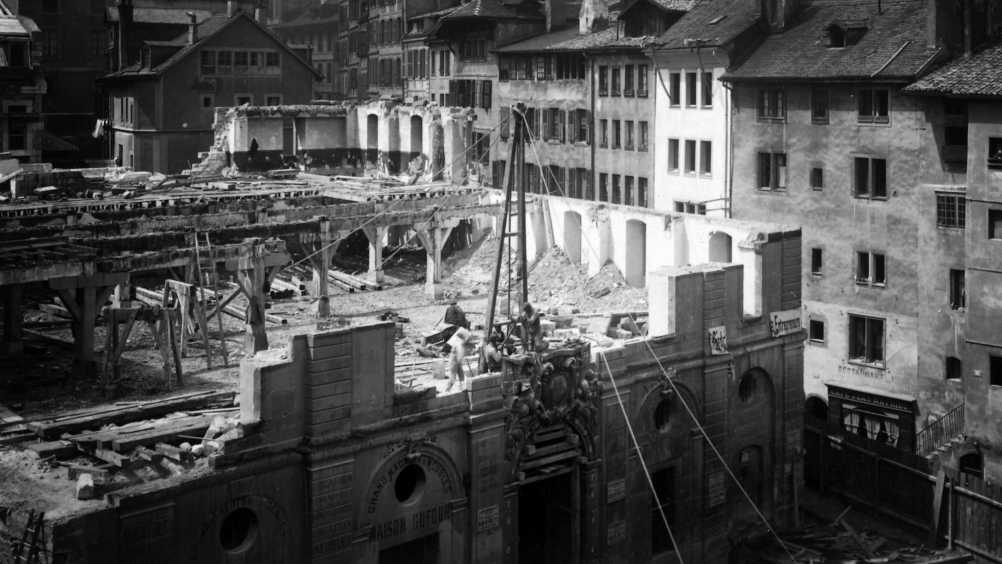 selective deconstruction / reversible construction ‒ SXL ‐ EPFL