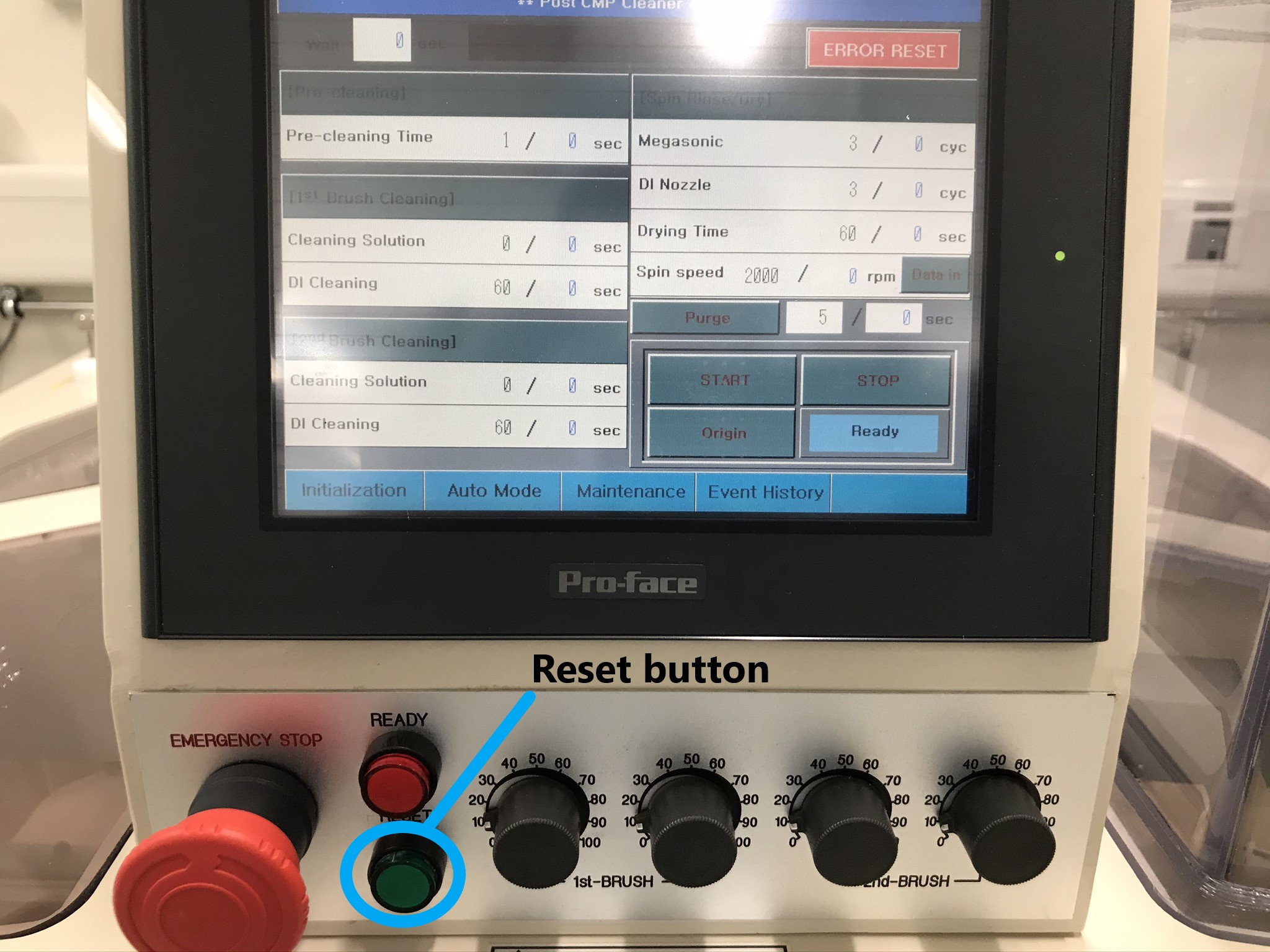 Post CMP Cleaning System GnP Cleaner 428 ‒ Center of ...