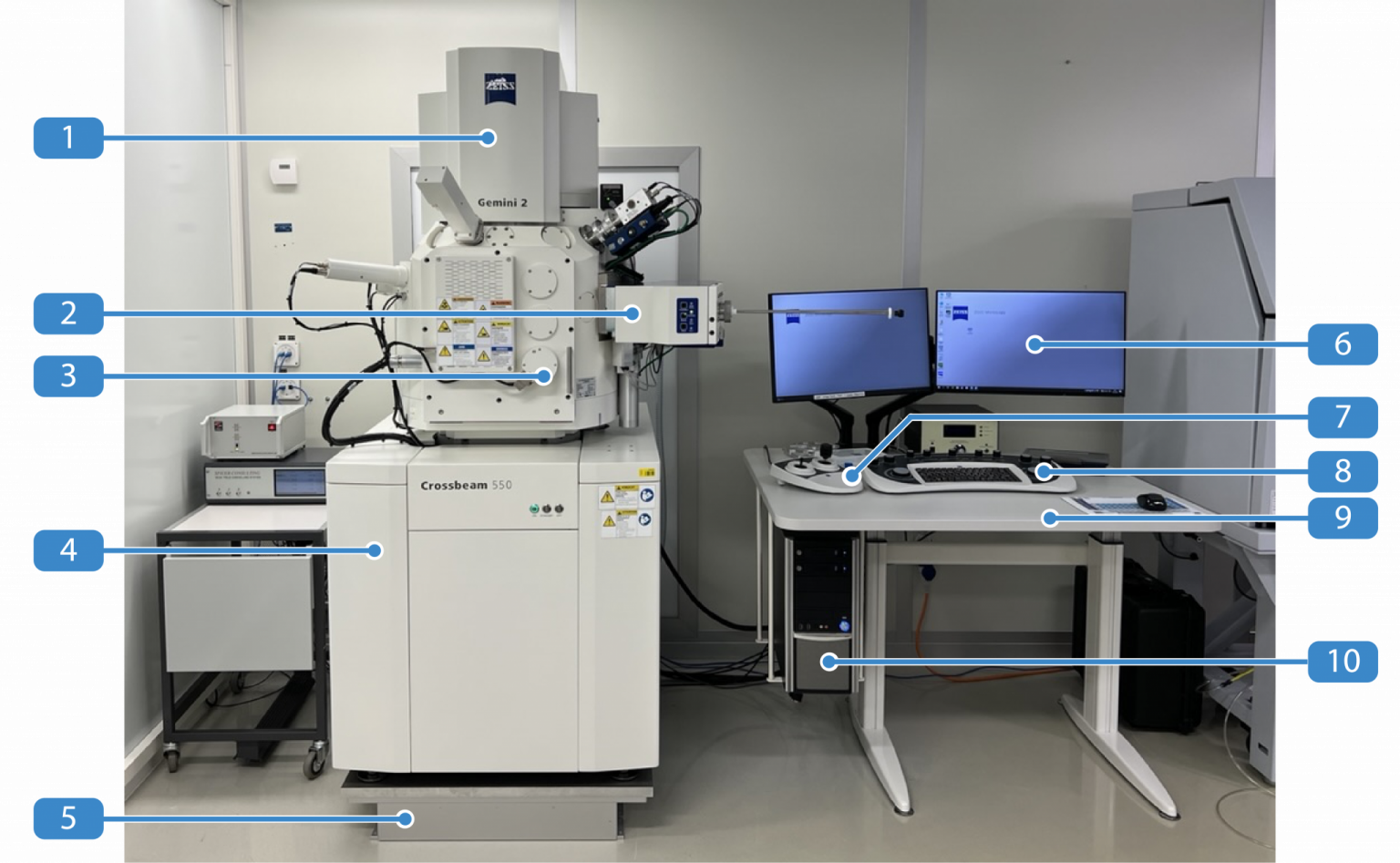 Zeiss SEM Crossbeam 550 ‒ Center of MicroNanoTechnology CMi ‐ EPFL