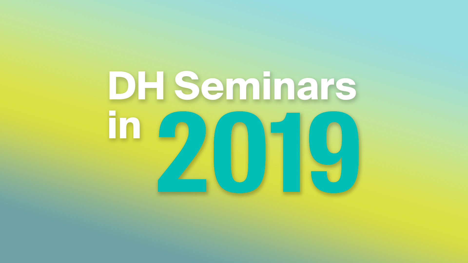 DH Events ‒ CDH ‐ EPFL