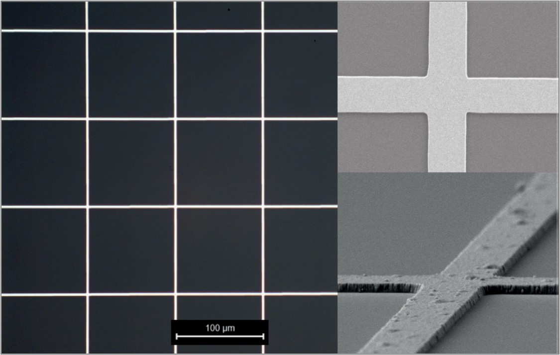 Metallic micro-/nanomeshes for transparent conductive layers ‒ ENAC ‐ EPFL