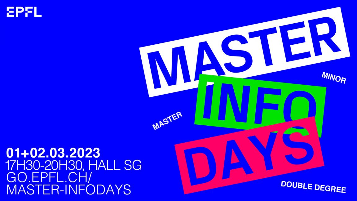 Information sessions ‒ SSIQ ‐ EPFL